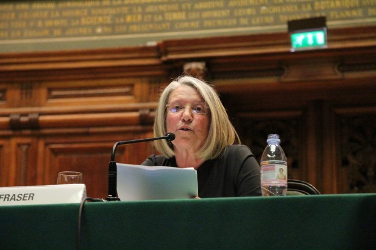 Nancy Fraser en Sorbonne pour la 38e conférence Marc Bloch
